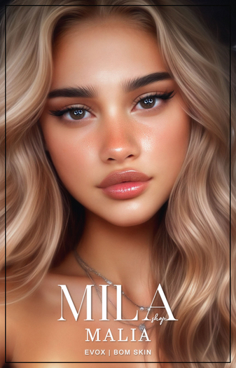 Second Life Marketplace - .MILA. Malia Skin [Praline] LELUTKA EVOX